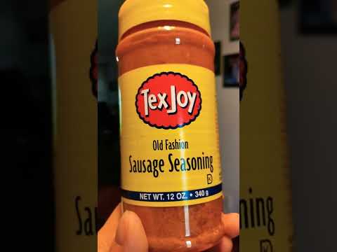 #short Tex Joy Sausage Seasoning