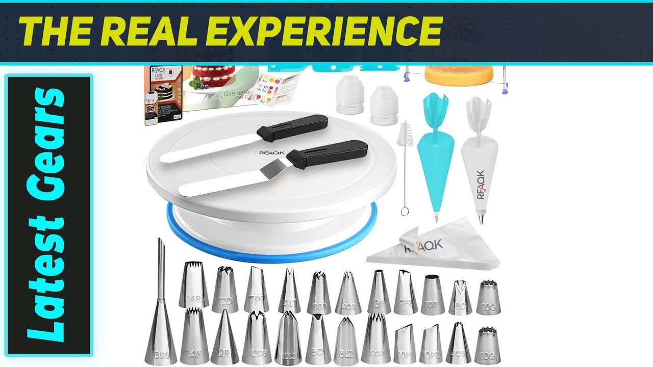 RFAQK Cake Decorating Kit: The Ultimate Beginner's Guide