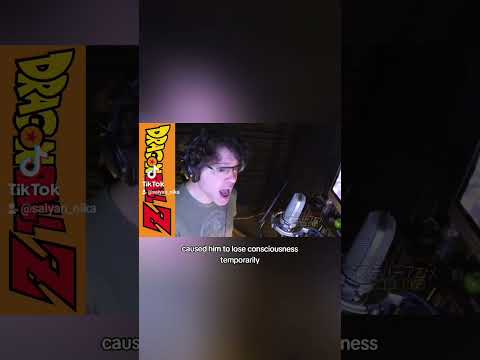 Sean Schemmel fainted while dubbing Dragon Ball GT Super Saiyan 4 #dragonball #goku #anime #dbz