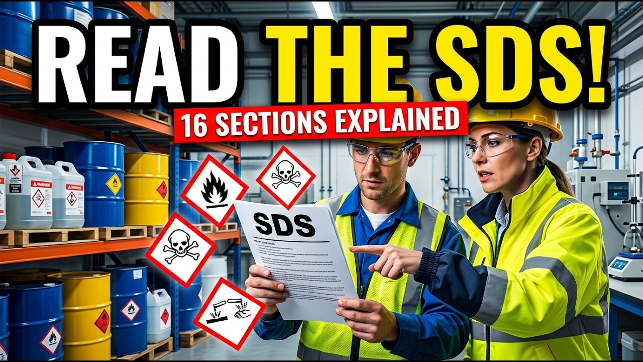 How to Read a Safety Data Sheet (SDS) in 5 Minutes | OSHA Hazard Communication