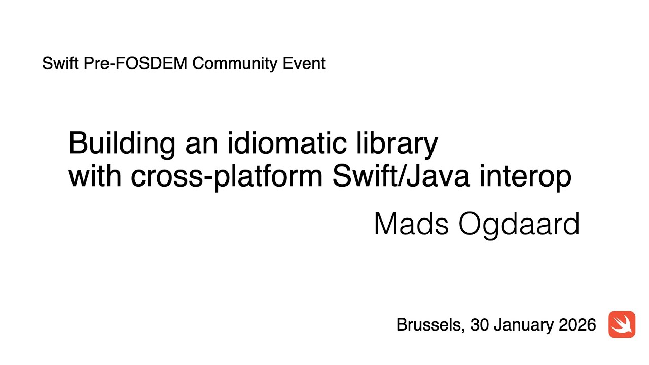 Swift on Android: Building a Idiomatic Cross-Platform Library with Swift/Java Interop