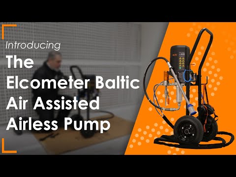 Introducing the Elcometer Baltic Air Assisted Airless Pump