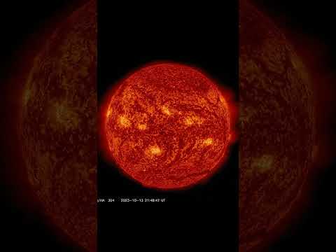 Huge Solar Prominence on the North East sid of the #sun