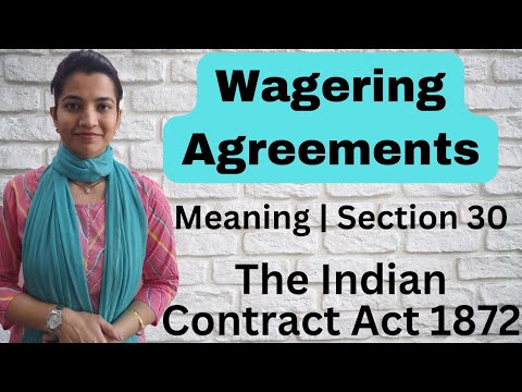 Wagering Agreements - By Nidhi Baglikar