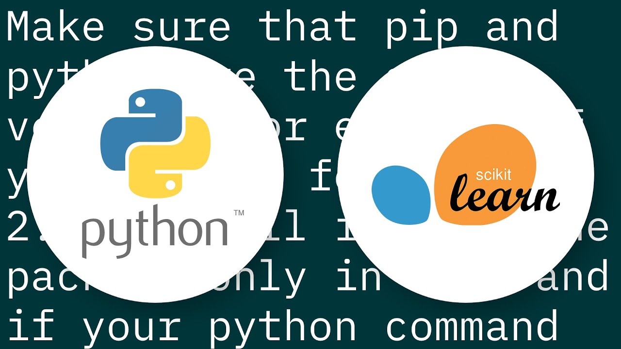 ImportError: No module named sklearn (Python)