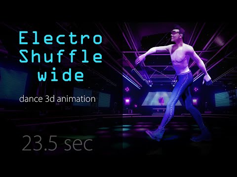 A&M - Electro Shuffle wide (128bpm) - dance animation - iClone/Motion - Reallusion Content Store