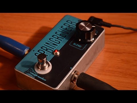 FTelettronica Spring Reverb Black/Aluminum/Light | Reverb Deutschland