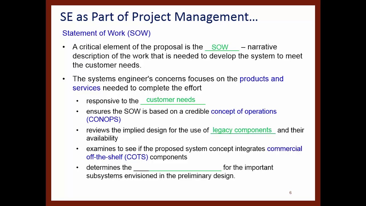 L4P5: Systems Engineering Documents