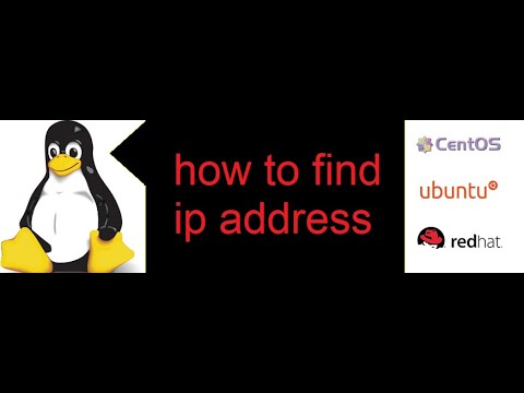 How to find ip address assigned to linux machine using ifconfig command in redhat Linux