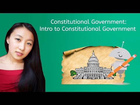 Intro to Constitutional Government