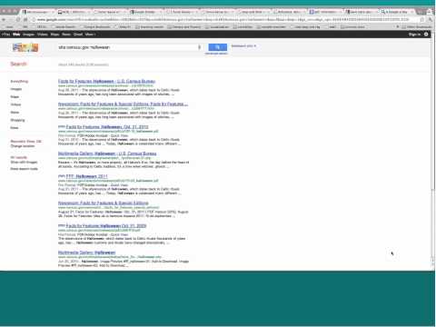 Power searching: Advanced Google search for education