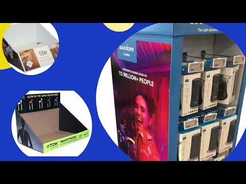 Meridian Display - Samples of Point-of-Purchase Displays by Retail Setting