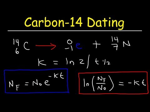 Carbon 14 Dating Problems - Nuclear Chemistry & Radioactive Decay