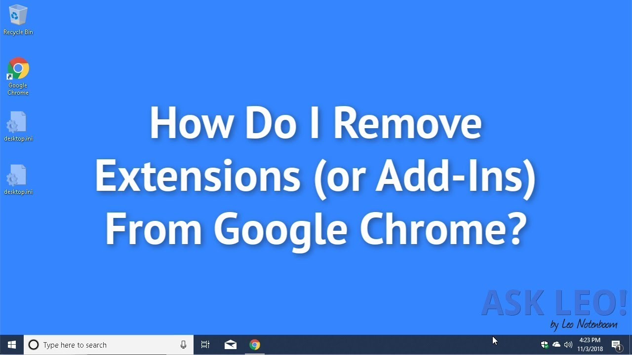 How Do I Remove Extensions from Google Chrome?