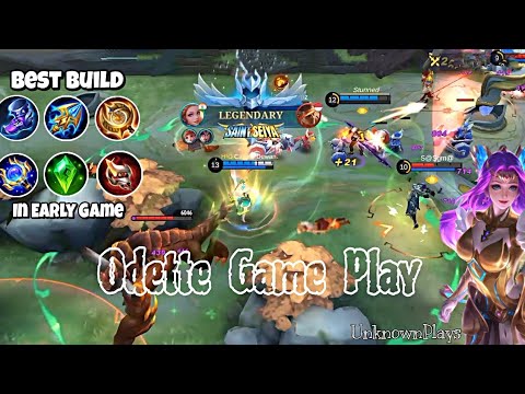 Top 10 Odette Best Build in 2023 | Mobile Legends Bang Bang |