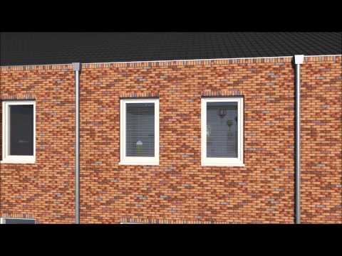 Animatie woningen Van der Heidehof