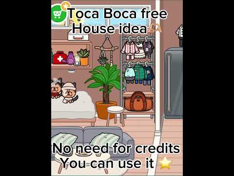 Toca Boca free house idea🌟#tocaboca