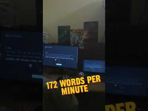 Typing 172 WPM on Monkeytype 1K ENGLISH #fyp #foryou #typing #monkeytype