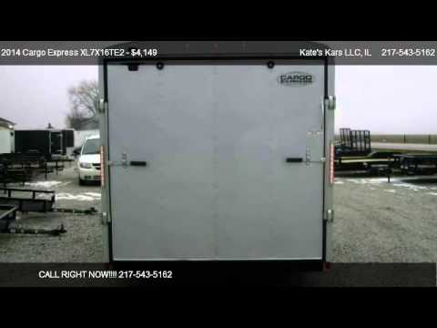 2014 Cargo Express XL7X16TE2 7X16 ENCLOSED TRAILER - for sale in Arthur, IL 61911