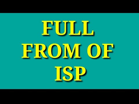 Full from of ISP ||what is ISP ||computer courses episode -3 ||
