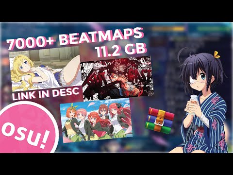 7,000+ Beatmap Pack Download (ANIME MAPS)