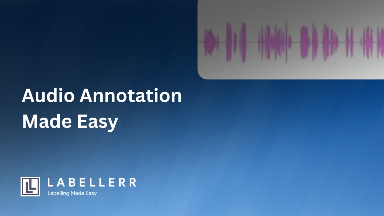 Annotate Audio 5x Faster with Labellerr’s Tool | Audio Annotation, Transcription, speech Agent