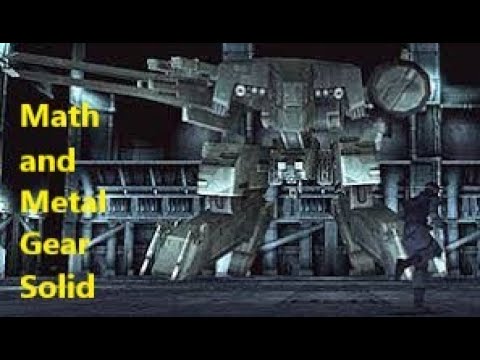 Metal Gear Solid Is Super Mathematical and I'm Absolutely Here For It!!!!!