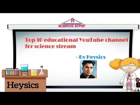 top 10 educational youtube channel in the world for science।।funny science youtube channel
