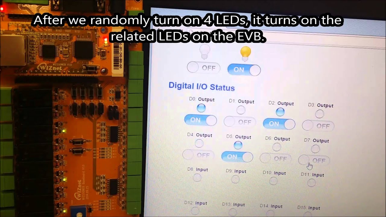 WIZ550WEB Web Server