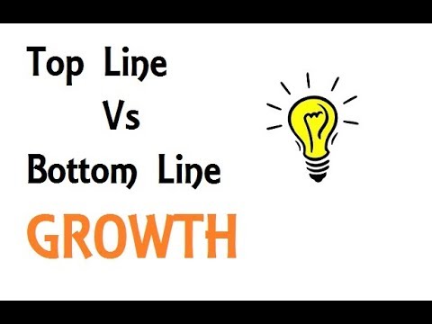 Top line vs Bottom Line growth: Explanation by Zulfiqar