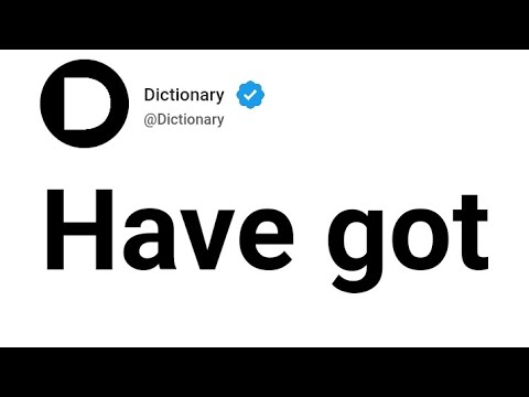 Have got Meaning In English