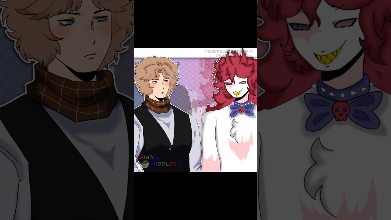 Artstyle swap🔄 [OC'S] Collab W : @Rainbow_noodles12 ✨#animation #alightmotion #meme #trend #fyp