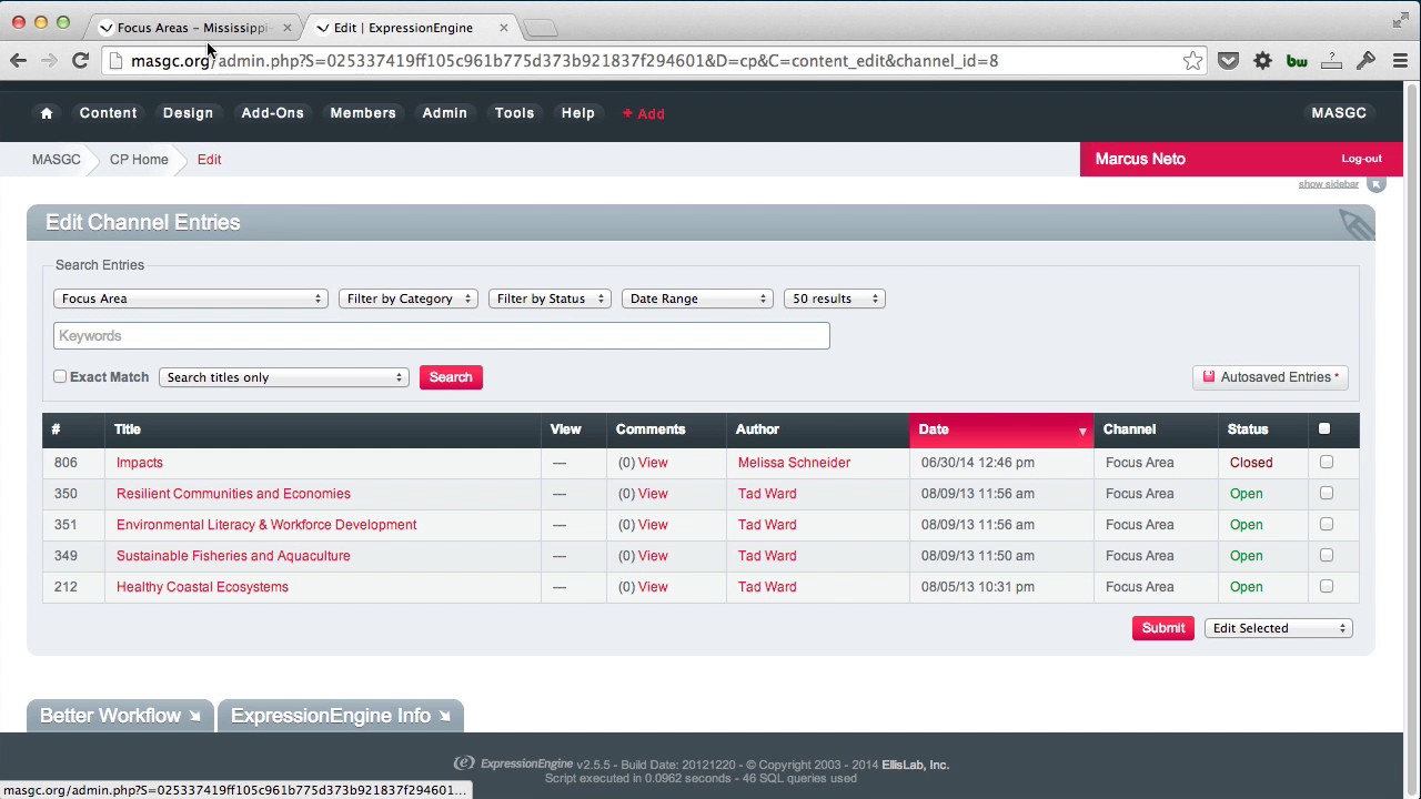 ExpressionEngine Walk Through