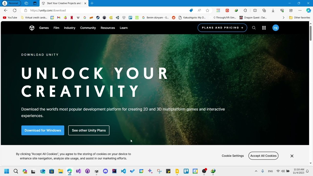 01 Installing Unity (Arabic)