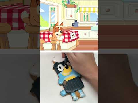 Bandit Pavlova Chef Cookie πͺπ | Bluey #ytshorts