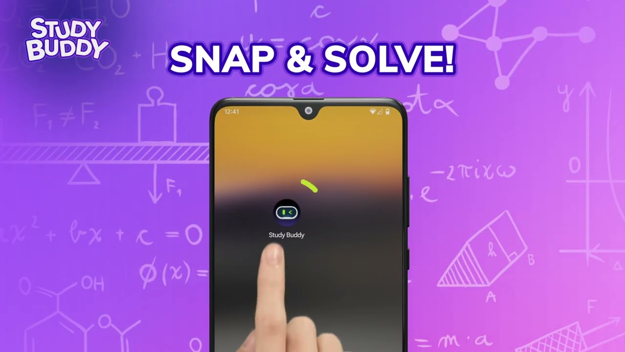Study Buddy: AI Chatbot & Math (Download on Google Play)