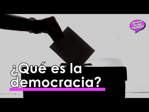 ¿Sabes QUÉ es la DEMOCRACIA? 🗣️