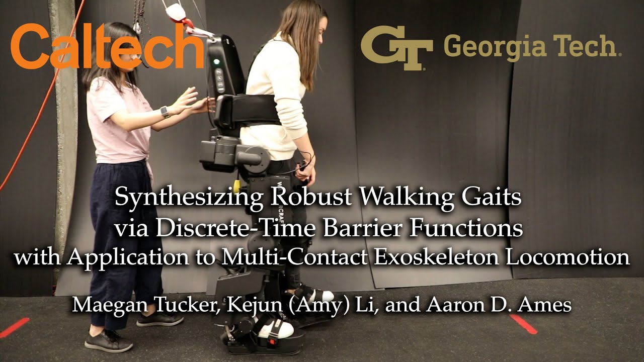 ICRA 2024 - Robust Walking via Discrete-Time Barrier Functions