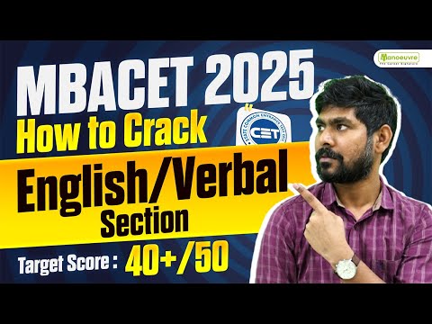 MAH MBACET 2025: How To Crack English Section? Complete Preparation Strategy & Tips