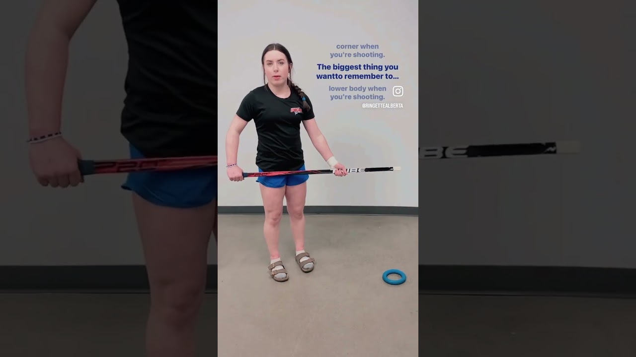 Ringette Tips and Tricks: Shooting for the Top Corner of the Net
