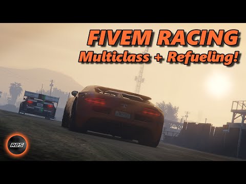 Epic Multiclass Race With Refueling! - GTA FiveM Racing #31