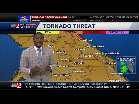 Hurricane Helene very close to Category 3 strength as it nears Florida | 2 p.m. Thursday update