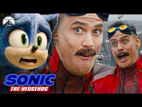 Dr. Robotnik's Most Hilarious Moments feat. Jim Carrey | Sonic The Hedgehog | Paramount Movies