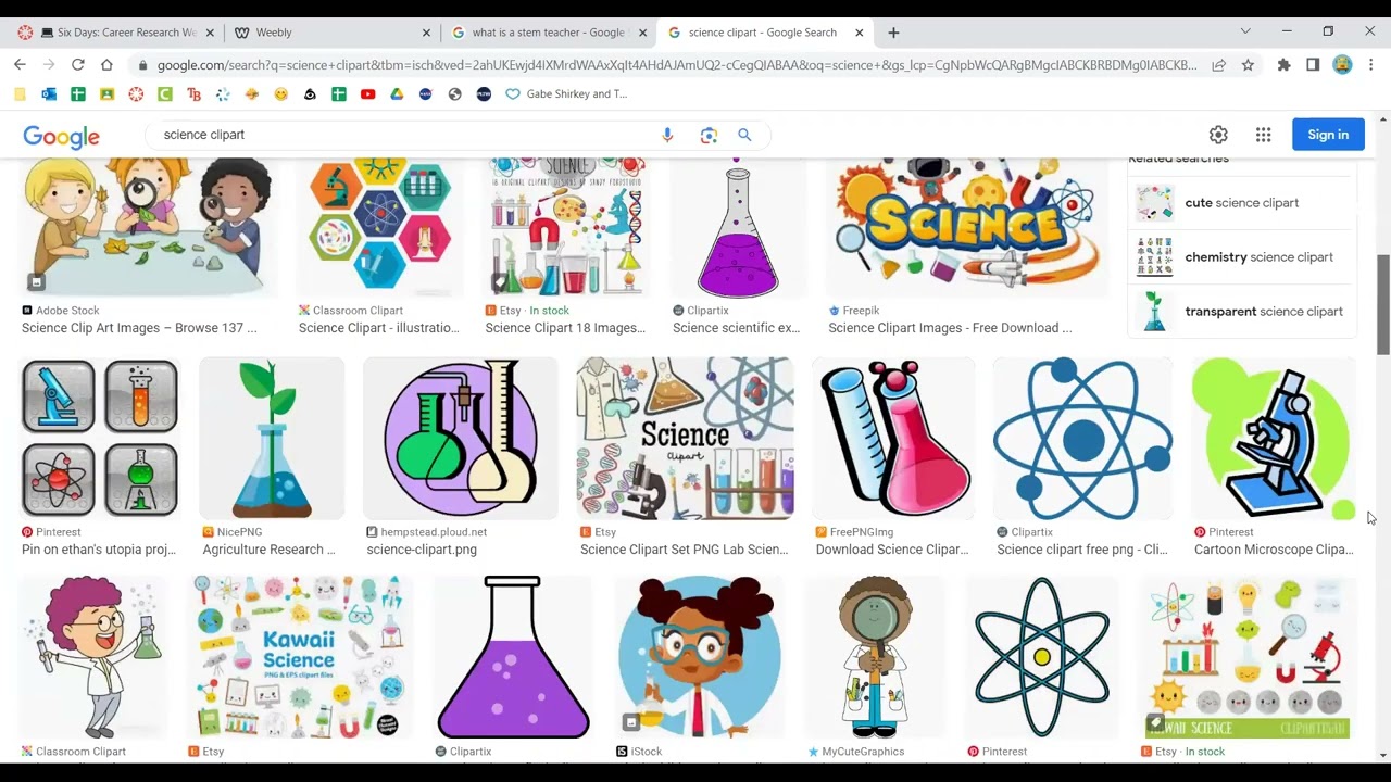 STEM WEBSITE INSTRUCTIONS