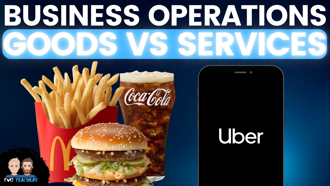 Business Operations Goods & Services | McDonald's & Uber Examples