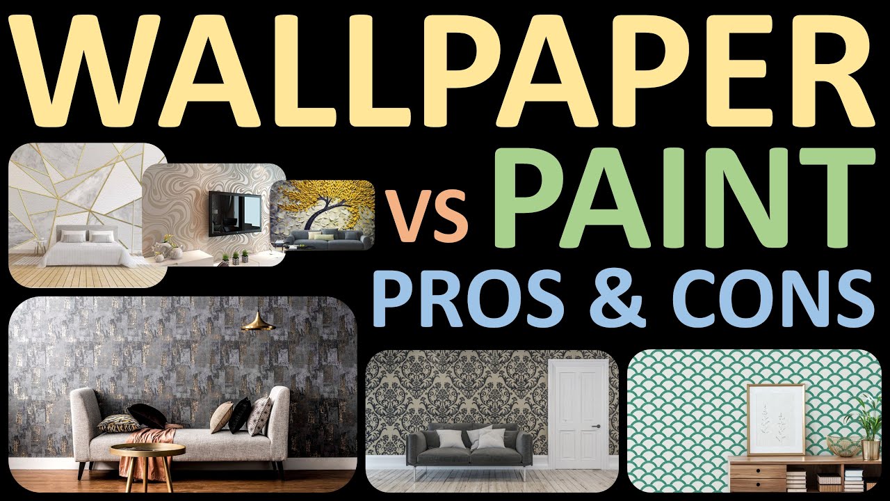 WALLPAPER or PAINT | Guide to Select the BEST | Pros & Cons