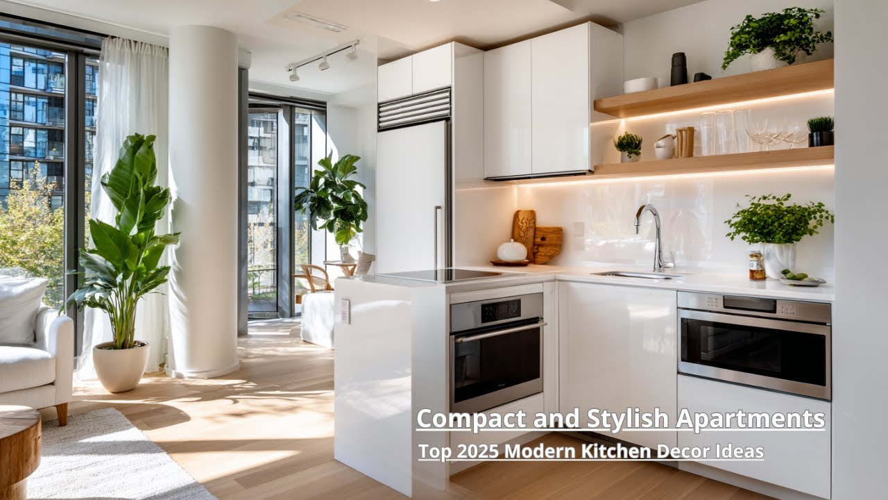 10 Small Apartment Kitchen Ideas 2025: Bold and Elegant Modern Design Trends