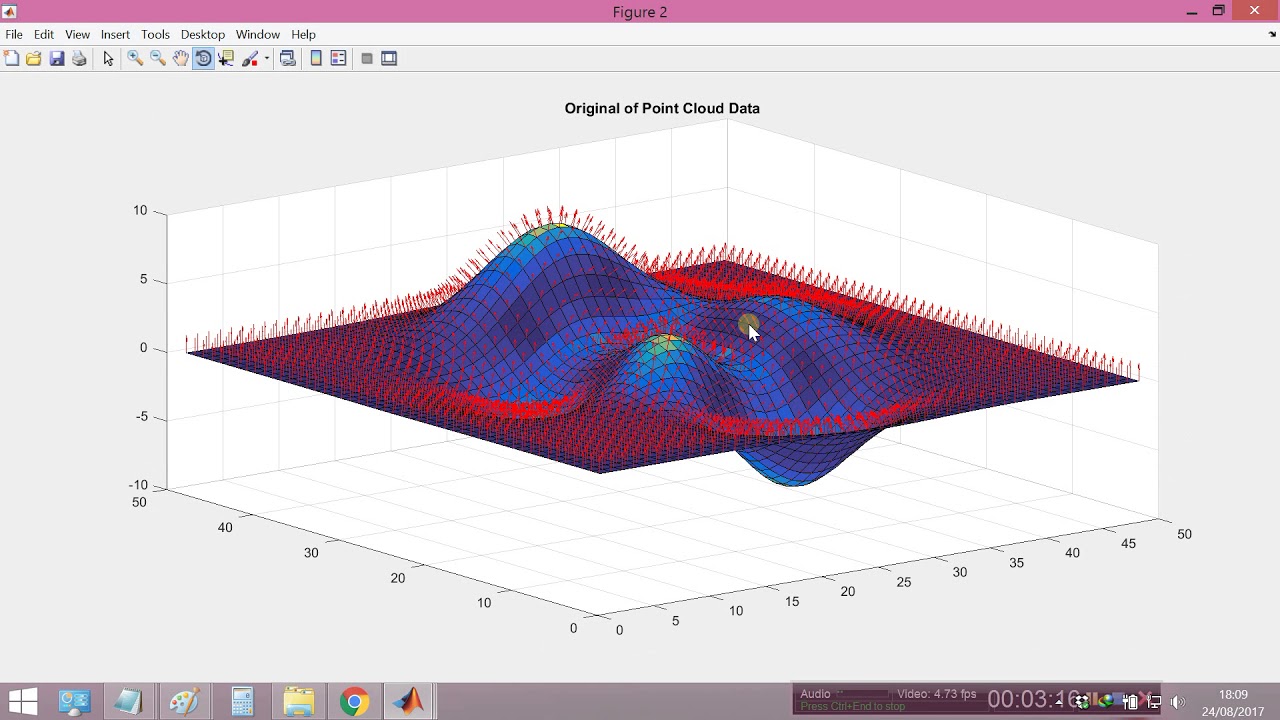 Normals & Curvature Estimation in point cloud data-Part 1- using Matlab