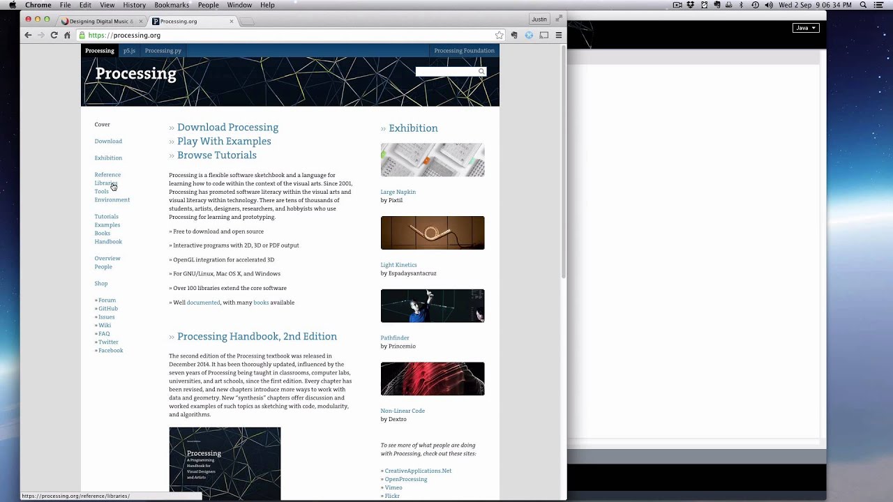 Processing Basics Part 3 - External libraries
