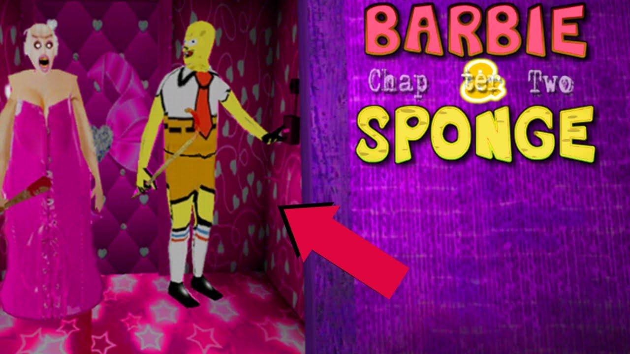 Granny is Barbie & Grandpa is SpongeBOB | Granny Chapter Two Mod | Full Gameplay
